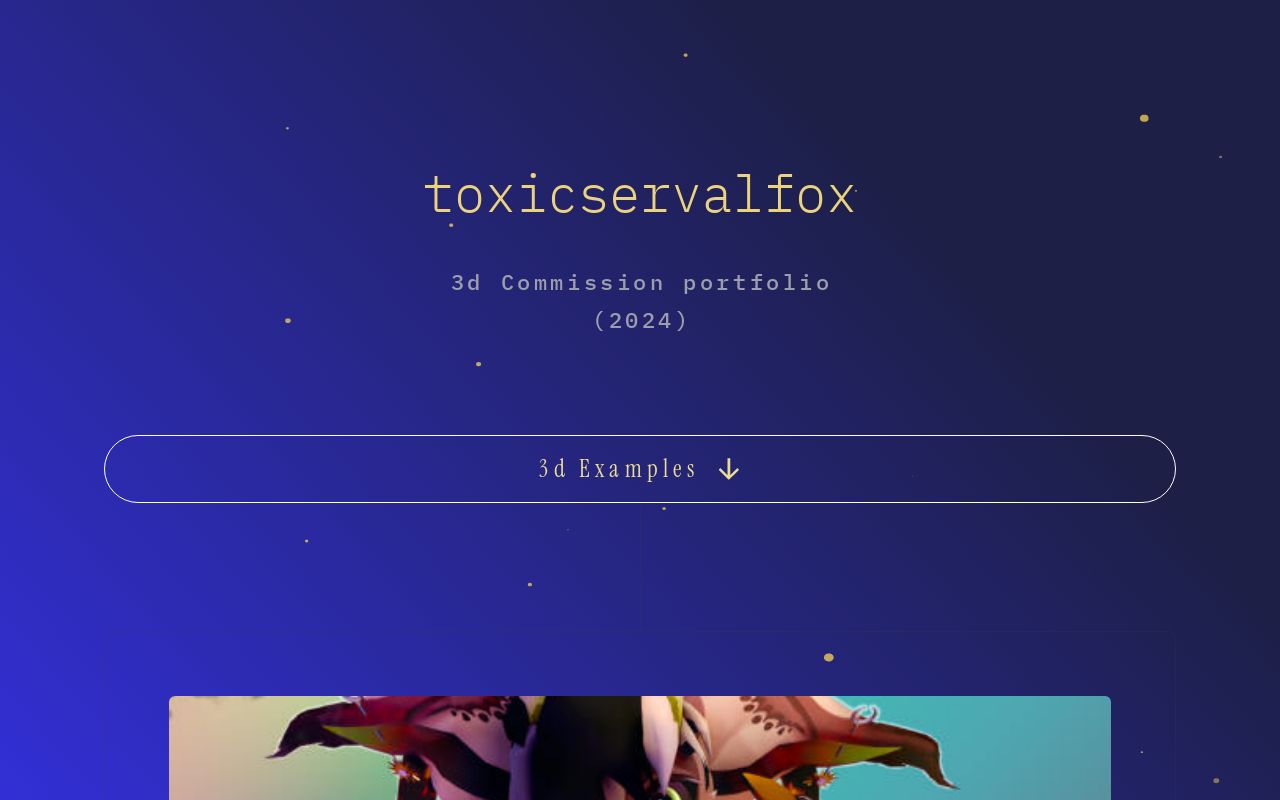 toxicservalfox's commission portfolio